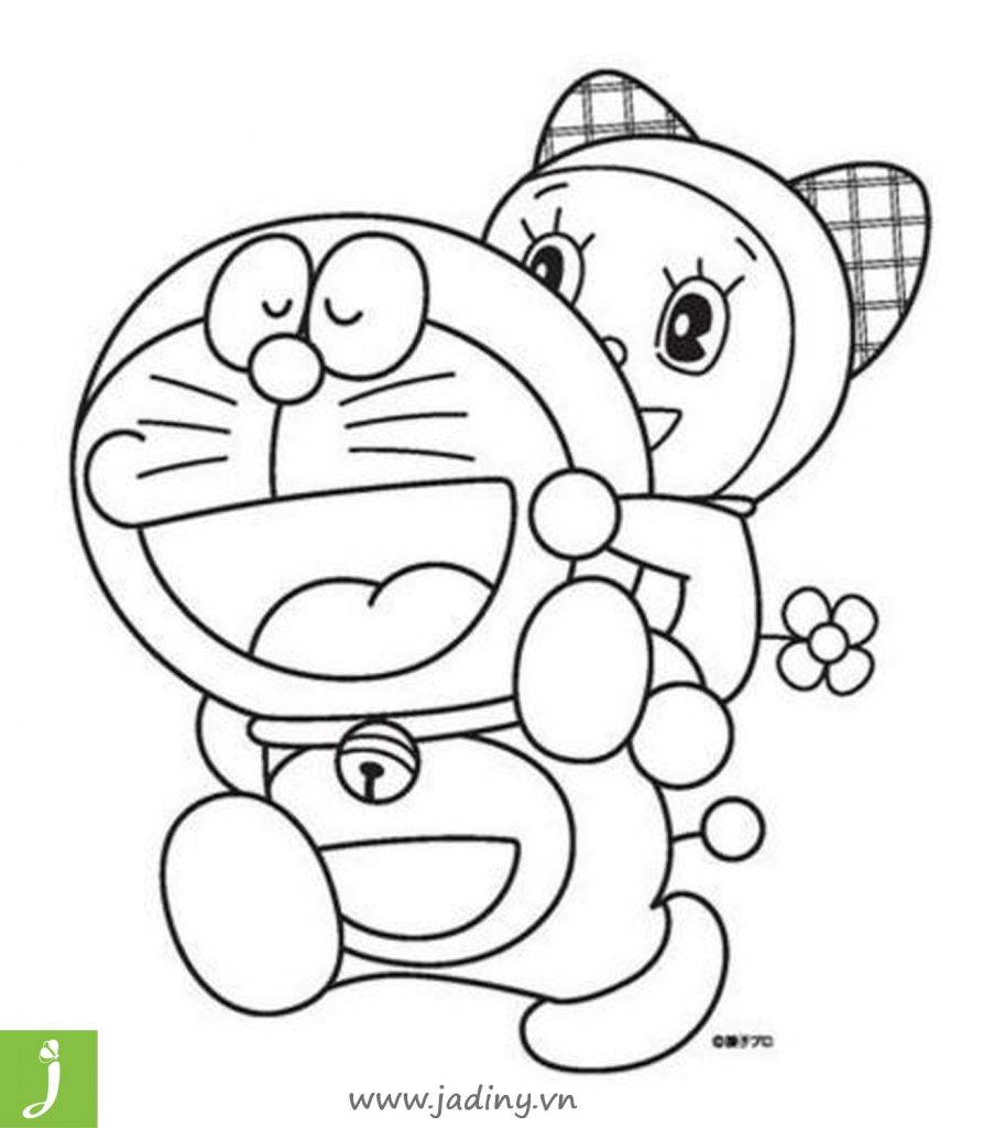 Hình ảnh tô màu doremi Hình ảnh tô màu doremi